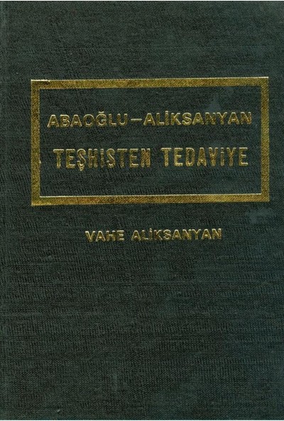 Teşhisten Tedaviye 9.baskı