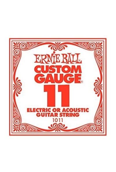 Ernie Ball P01011 011 Gitar Tek Teli Elektro ve Akustik Gitar Için Ernie Ball P01011 011 Gitar Tek Teli Elektro ve Akustik Gitar Için