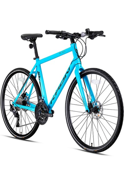 Kron SPX500 28 Jant 30 Vites 50 cm Hidrolik Disk Fren Trekking Bisikleti-Bebek Mavisi-Siyah Kron SPX500 28 Jant 30 Vites 50 cm Hidrolik Disk Fren Trekking Bisikleti-Bebek Mavisi-Siyah