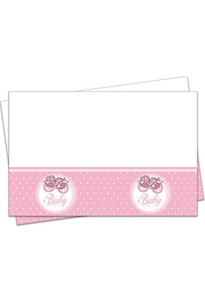 Hosell Yeni Doğum Masa Örtüsü Pembe Patik Kız 120X180 cm Hosell Yeni Doğum Masa Örtüsü Pembe Patik Kız 120X180 cm