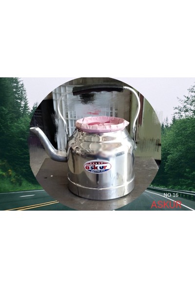 Askur Aluminyum Üsten Kurplu Çaydanlık No 16 Askur Aluminyum Üsten Kurplu Çaydanlık No 16
