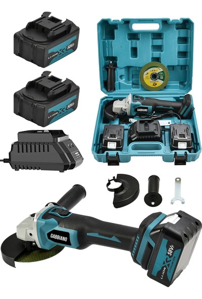 Gabbıano New Seri Durable Motor Korumalı 58 W 6 Ah Akülü Şarjlı Taşlama Makinesi Gabbıano New Seri Durable Motor Korumalı 58 W 6 Ah Akülü Şarjlı Taşlama Makinesi