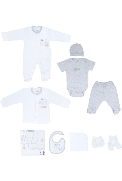 Aziz Bebe 10'lu Bebek Hastane Çıkış Seti 010254