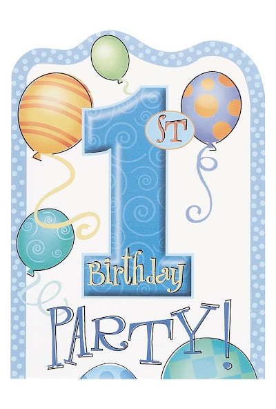 Tekno İstanbul 1 Yaş Doğum Günü Partisi Davetiyesi Mavi Renk 8 Adet Tekno İstanbul 1 Yaş Doğum Günü Partisi Davetiyesi Mavi Renk 8 Adet