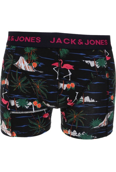 Jack & Jones Siyah Erkek Boxer 12214579_JACANIMAL Trunks Sn