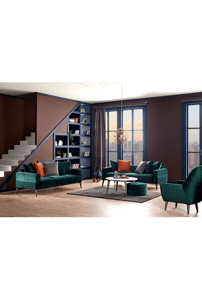 Çetmen Livares Koltuk Takımı 3+2+1