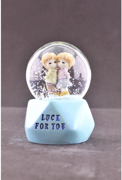 Biton Toptan Kar Küresi Mini Boy Sevgiliye Luck For You Temalı Mini Boy Kar Küresi 6,5 cm Boy Biton Toptan Kar Küresi Mini Boy Sevgiliye Luck For You Temalı Mini Boy Kar Küresi 6,5 cm Boy