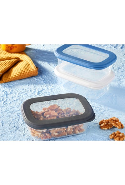 Poly Saklama Kabı 670 ml X3 Adet