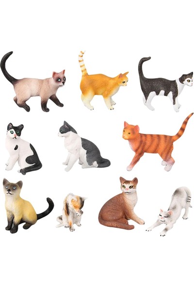 Honeyge Oyuncak Kedi Figürleri (Yurt Dışından) Honeyge Oyuncak Kedi Figürleri (Yurt Dışından)