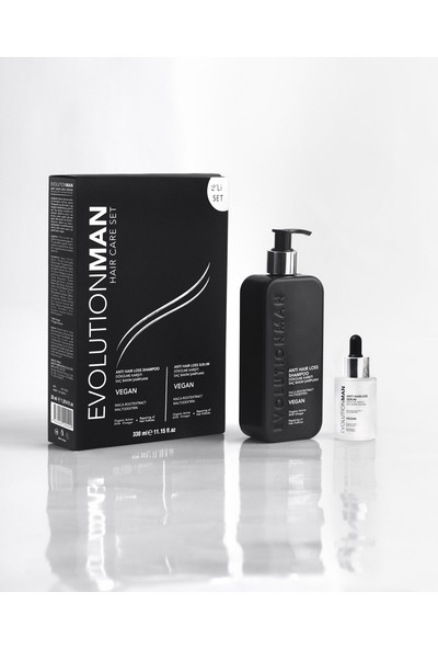 Evolutionman Saç Bakım Seti - Serum ve Şampuan 2'li Set Evolutionman Saç Bakım Seti - Serum ve Şampuan 2'li Set