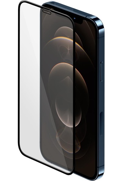 Vendas iPhone 12 Etnaa Güçlendirilmiş Kenarlı Cam Ekran Koruyucu Vendas iPhone 12 Etnaa Güçlendirilmiş Kenarlı Cam Ekran Koruyucu
