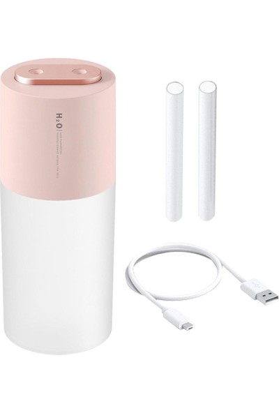 Salmoph Mini 400 ml USB Şarj Edilebilir Hava Nemlendirici (Yurt Dışından)