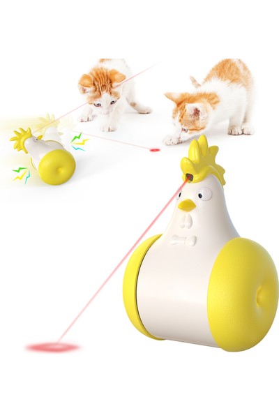 Galletto - Lazerli Horoz Kedi Oyuncağı