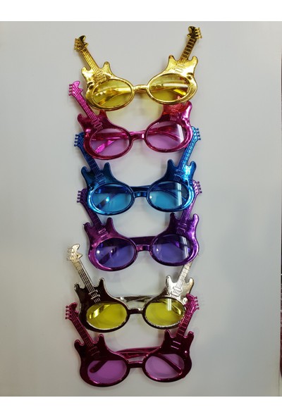 Tekno İstanbul Gitar Parti Gözlüğü 6 Adet Tekno İstanbul Gitar Parti Gözlüğü 6 Adet