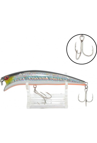 3405-84 Caplure Seabass Minnow 90MM Floating 12GR Maket Balık 3405-84 Caplure Seabass Minnow 90MM Floating 12GR Maket Balık