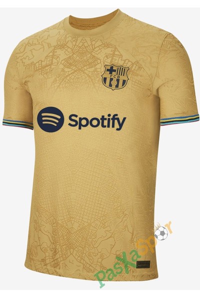 Pasxaspor Yeni Sezon Barcelona Deplasman Gold Maç Forma Modeli Pasxaspor Yeni Sezon Barcelona Deplasman Gold Maç Forma Modeli