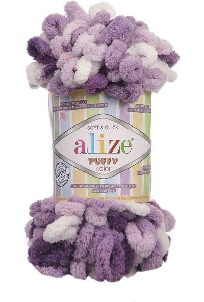 Alize Puffy Color El Örgü Ipi 5923