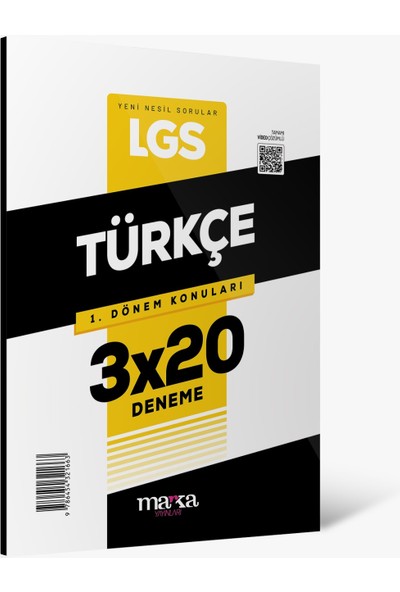 Marka Yayınları 2023 LGS 1.dönem Konuları Türkçe 3 Deneme Marka Yayınları 2023 LGS 1.dönem Konuları Türkçe 3 Deneme
