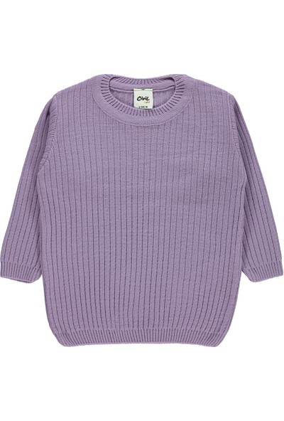 Civil Baby Bebek Triko Kazak 6-18 Ay Lila Civil Baby Bebek Triko Kazak 6-18 Ay Lila