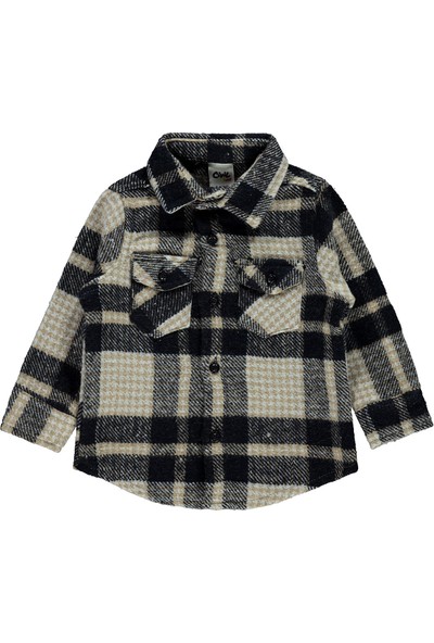 Civil Baby Erkek Bebek Gömlek 6-18 Ay Lacivert Civil Baby Erkek Bebek Gömlek 6-18 Ay Lacivert