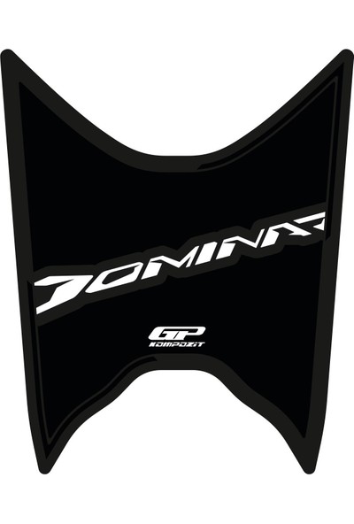 Gp Kompozit Bajaj Dominar 250 / 400 2020-2022 Uyumlu Tank Pad Siyah Gp Kompozit Bajaj Dominar 250 / 400 2020-2022 Uyumlu Tank Pad Siyah