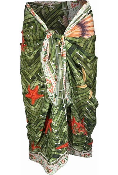 Bolder Amara Denizyıldızı Desen Pareo