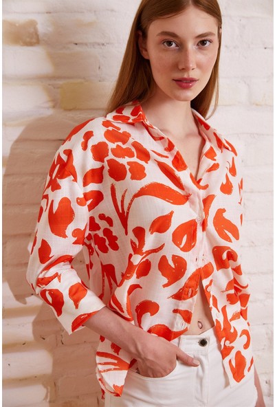 Fakir Kol Keten Gömlek