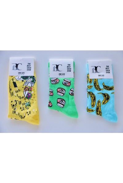 3 Çift Unisex Moda Soket Pamuklu Çorap 3 Çift Unisex Moda Soket Pamuklu Çorap