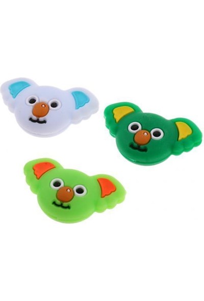 3x3 Parça Sevimli Koala Tenis Raket Titreşim Sönümleyici Şok Emici Damper 3 Pc 3x3 Parça Sevimli Koala Tenis Raket Titreşim Sönümleyici Şok Emici Damper 3 Pc