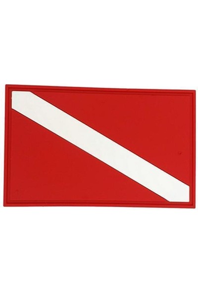 Şnorkelli Bayrak Yaması 10 Adet