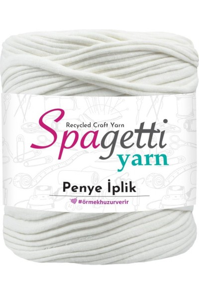 Spagettiyarn Krem Penye Ip Spagettiyarn Krem Penye Ip