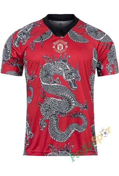 Pasxaspor Ejderha Desenli Manchester United Çin Yılı Forma Modeli
