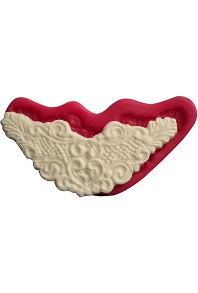 Silikon Kalıp Dantel Bordür-5 14,5*6 cm