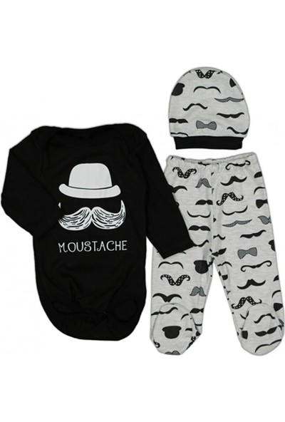 Zuga Üçlü Bebek Zıbın Takımı