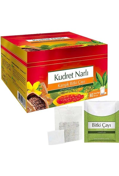 Süzen Poşet Kudret Narlı Çay 40LI Süzen Poşet Kudret Narlı Çay 40LI