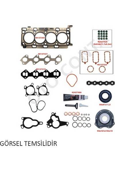 OTOCONTA Yağ Soğutucu Contasi Kauçuk [ Renault Master Iii 2.3 Dci, Trafic Ii 2.0dci M9T-M9R ]