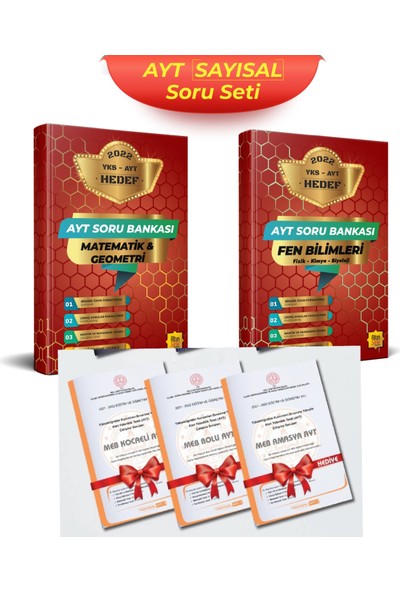 2023 Ayt Sayısal Soru Seti (3+3’lü Set) - 2023 Ayt Özel Hazırlık