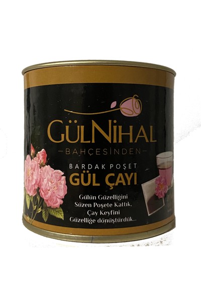 Gülnihal %100 Doğal Süzen Poşet Gül Çayı Gülnihal %100 Doğal Süzen Poşet Gül Çayı