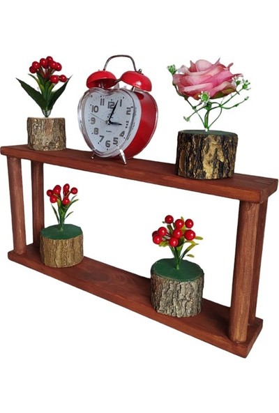 Ahşap Eskitme Çam Ağacı Çiçeklik Saksılık Raf Çiçeksiz Ahşap Eskitme Çam Ağacı Çiçeklik Saksılık Raf Çiçeksiz