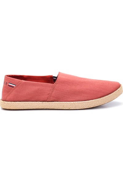 Erkek Tommy Hilfiger Erkek Recycled Chambray Slip On Espadrille Vulcanized Sneaker FM0FM03966 Erkek Tommy Hilfiger Erkek Recycled Chambray Slip On Espadrille Vulcanized Sneaker FM0FM03966