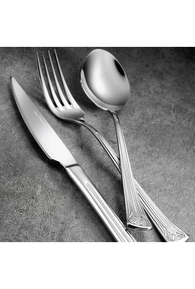 Kütahya Porselen Always Sade 12 Kişilik 84 Parça Çatal Bıçak Seti Kütahya Porselen Always Sade 12 Kişilik 84 Parça Çatal Bıçak Seti