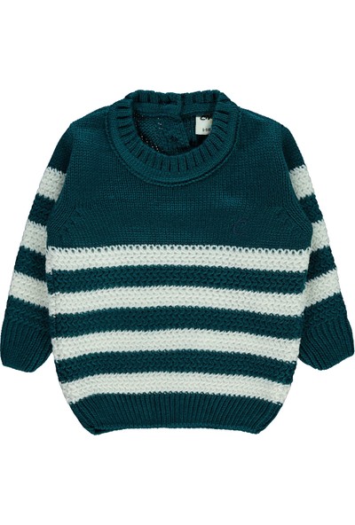 Civil Baby Erkek Bebek Triko Kazak 6-18 Ay Petrol Civil Baby Erkek Bebek Triko Kazak 6-18 Ay Petrol