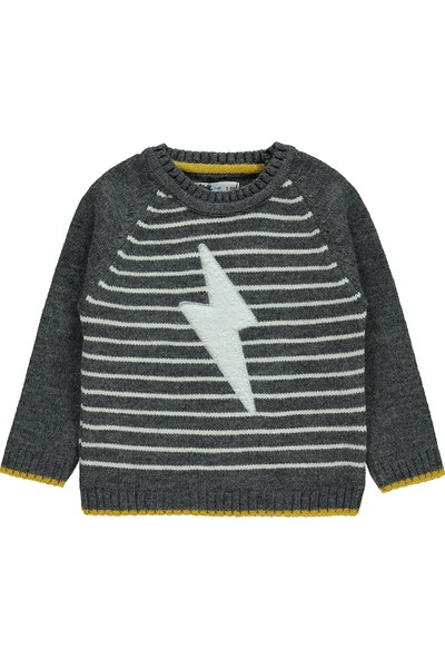 Civil Boys Erkek Çocuk Kazak 2-5 Yaş Antrasit