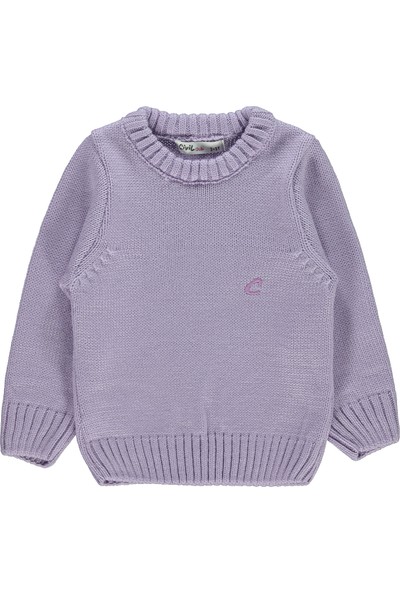 Civil Girls Kız Çocuk Triko Kazak 2-5 Yaş Lila