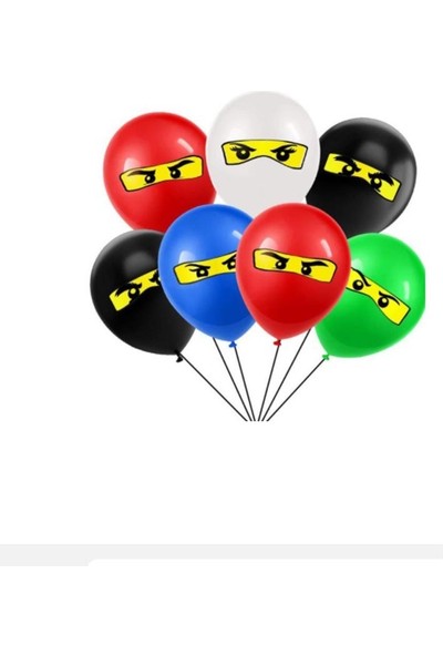 Xinh 12 Inç Ninja Lateks Balonlar Legoings Balonlar I-B01NG Ninjago Xinh 12 Inç Ninja Lateks Balonlar Legoings Balonlar I-B01NG Ninjago