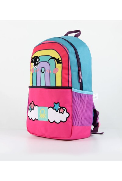 United Colors Of Benetton Okul Çantası Gökkuşağı / 75997