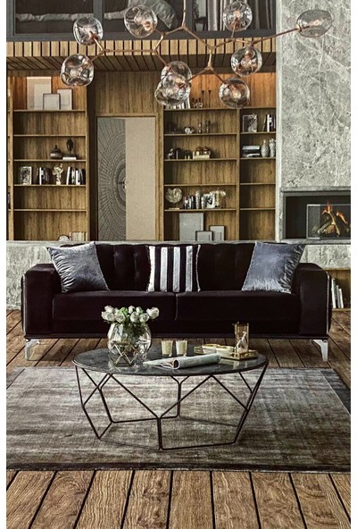 Rivolya Colbia Model Yatak Mekanizmalı 3'lü Koltuk