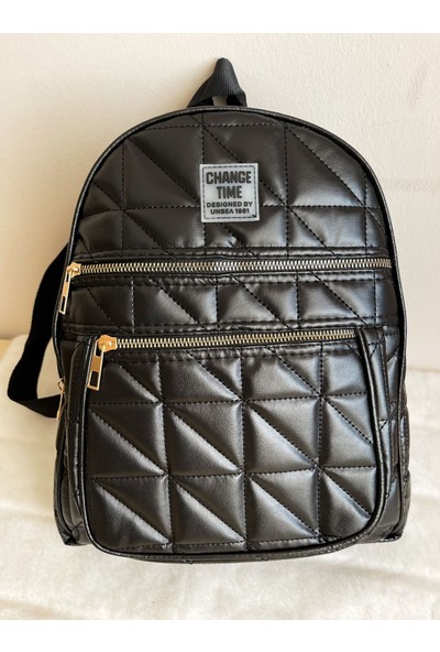 Büyük Boy Kapitone Sırt Çantası