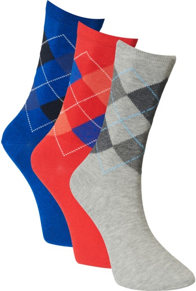 AC&Co / Altınyıldız Classics Desenli 3'lü Çorap