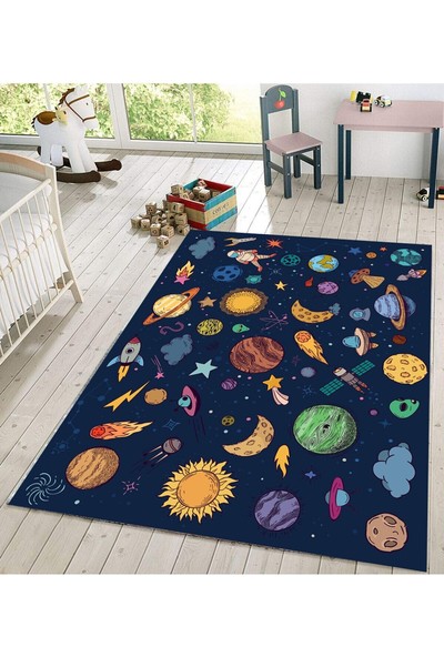 Closer Gezegenli, Dijital Baskı, Makinede Yıkanabilen, Antialerjik ,deri Taban Çocuk Halısı KD-040 Closer Gezegenli, Dijital Baskı, Makinede Yıkanabilen, Antialerjik ,deri Taban Çocuk Halısı KD-040